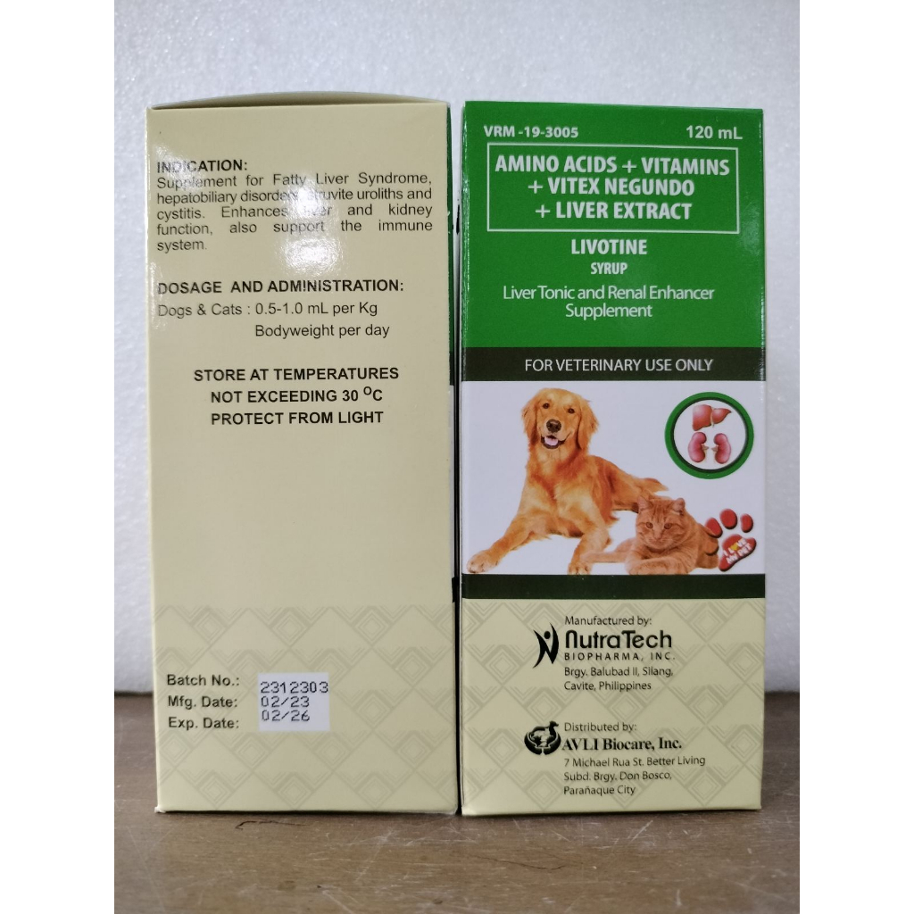 Livotine Liver Tonic and Renal Enhancer 120ml | Shopee Philippines