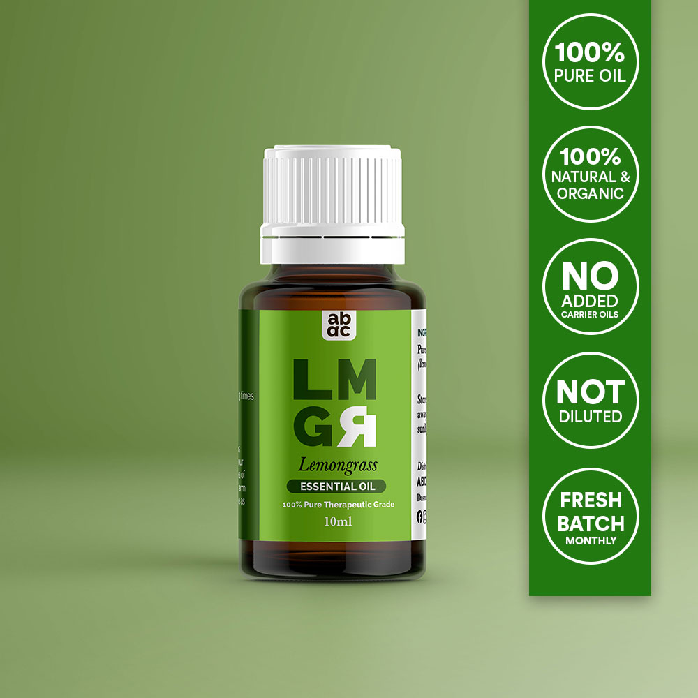 ABCD® Lemongrass (Lemon Grass / Tanglad) Essential Oil 5Ml / 10Ml Pure ...