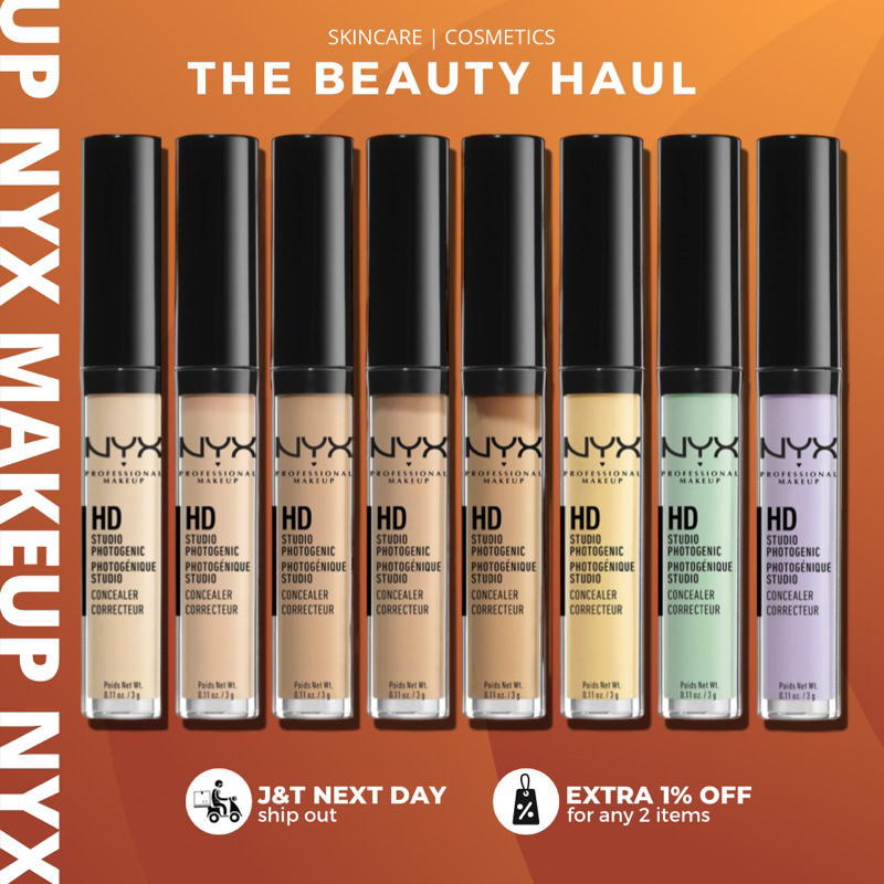 Nyx Professional Makeup HD Studio Photogenic Concealer | Shopee Philippines