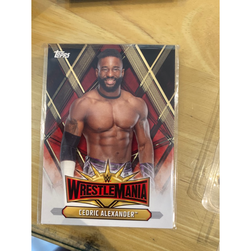 Wwe Wrestlemania Cedric Alexander | Shopee Philippines