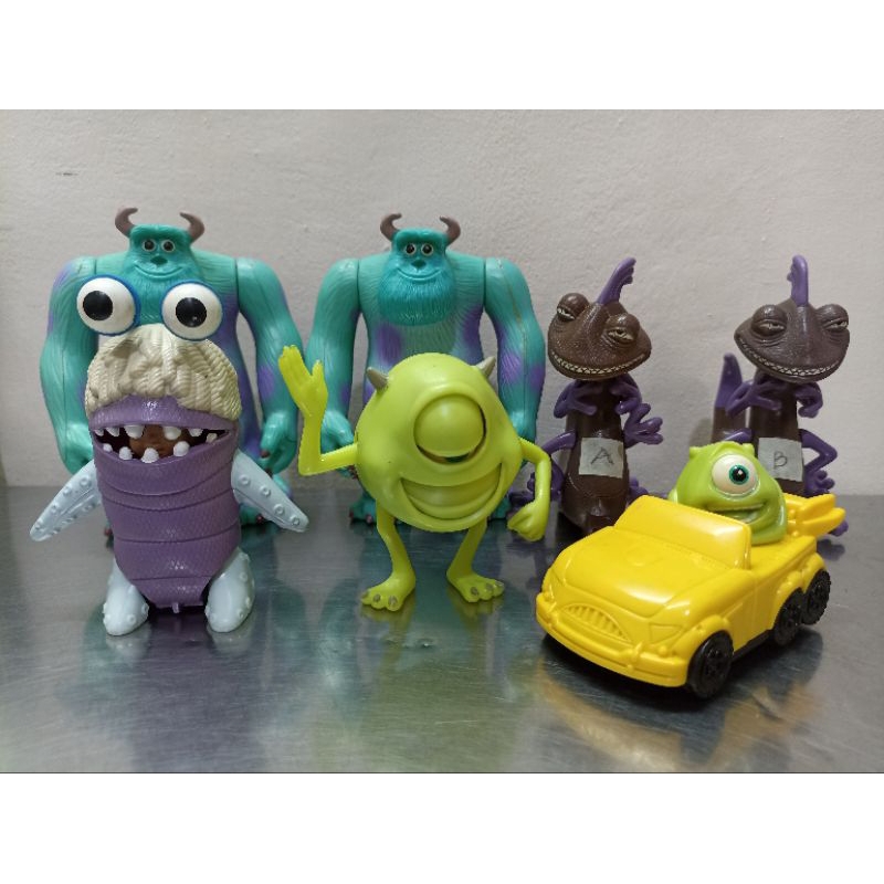 McDo Toys V04 Monster University / McDo Hard Toys / Mcdo Happy Meal ...