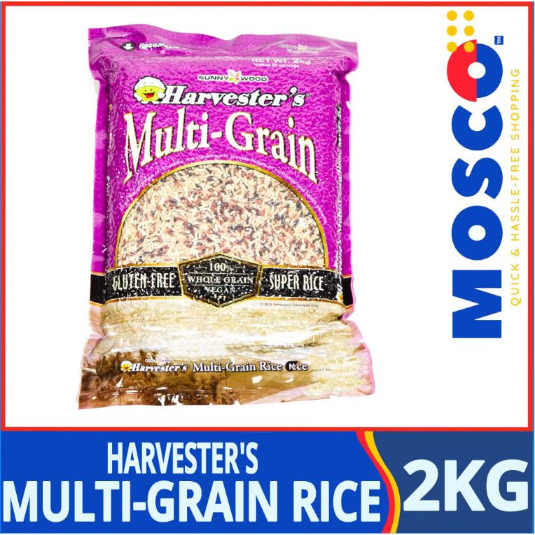 Harvester's Multi-Grain Rice 2kg | Shopee Philippines