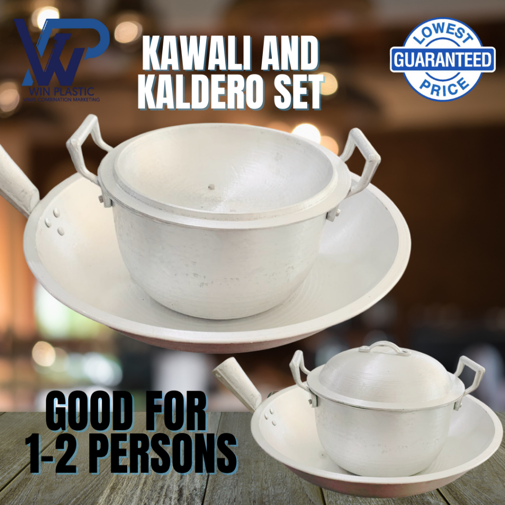 Kaldero and Kawali Set - (good for 1-2 persons/small family) Up to 1/2 ...