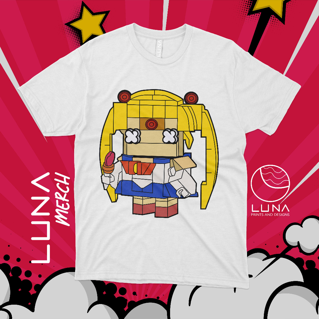 Pop Art- Sailormoon| Lego | Anime - Funko pop Chibi Shirt - The Luna ...