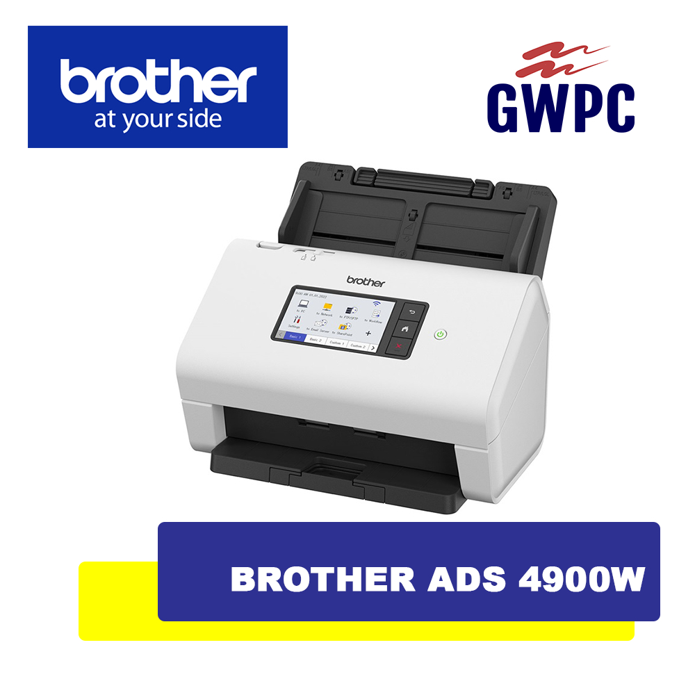 Brother ADS-4900W Professional Desktop Document Scanner ADS 4900 ...