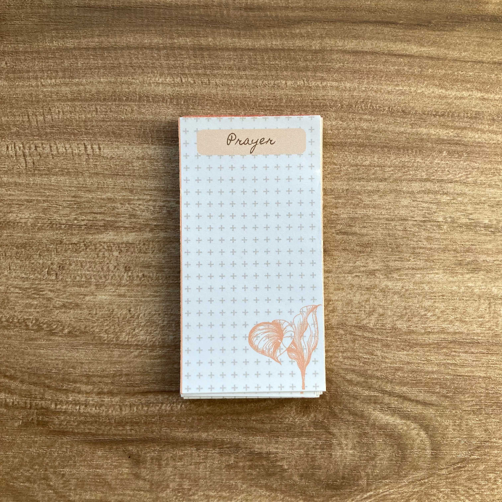 Faith Notepads for Bible Journaling Vintage Prayer Design | Shopee ...