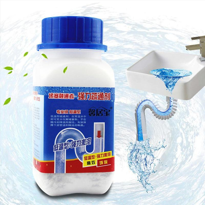 Pipe Dredging Agent Powerful Sink and Drain Cleaner declogging clogged ...
