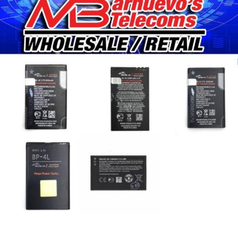 ORIGINAL LI-ON MSM-HK NOKIA BATTERY FOR BL-4C,BL-5C,BL-4L,BL-4U,BL-4UL | Shopee Philippines