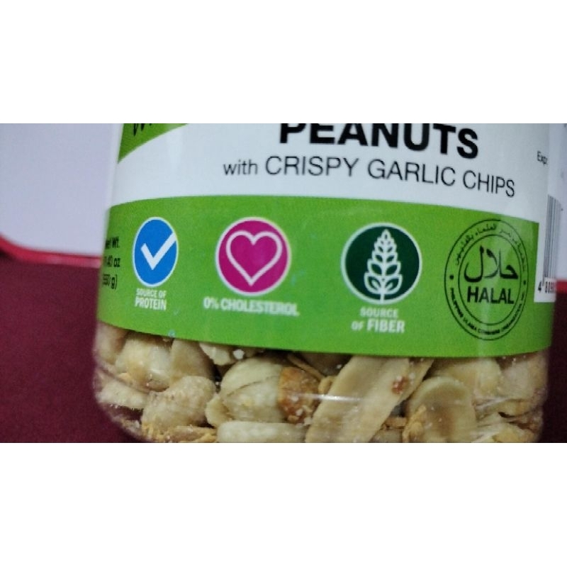 Wow Mani with Garlic Chips 550g | Shopee Philippines