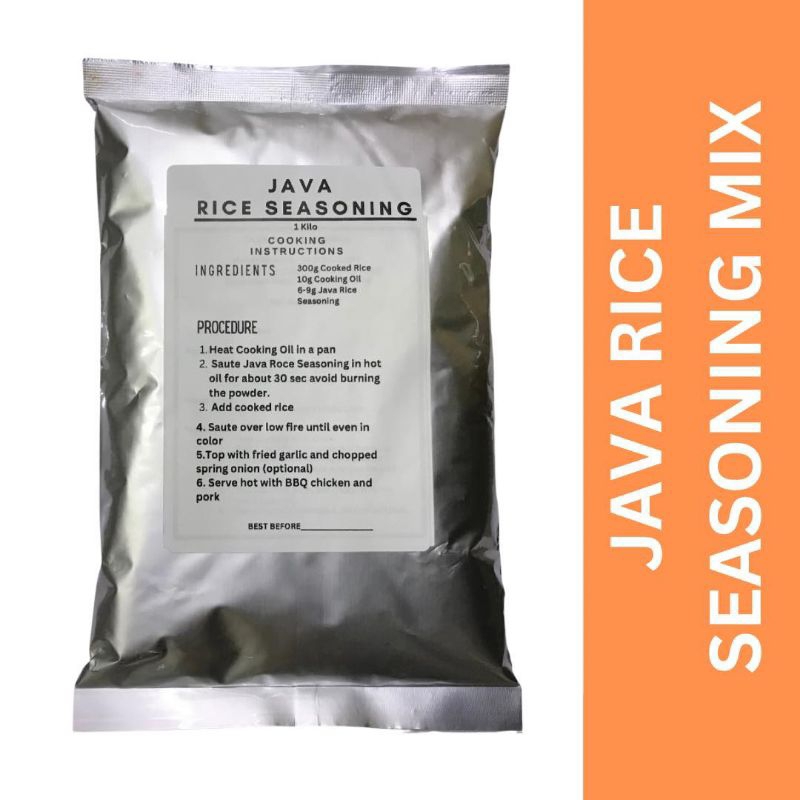 Java Rice Seasoning Mix ( 1kilo ,500g ,250g ) | Shopee Philippines