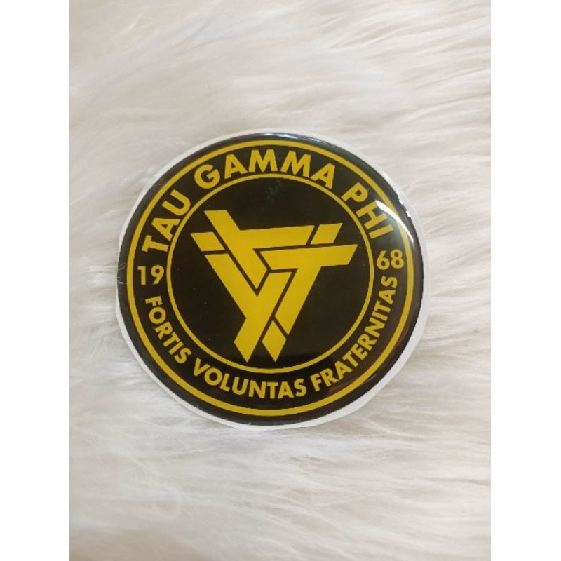 Triskelion Rubberized Embossed Sticker New Design | Shopee Philippines