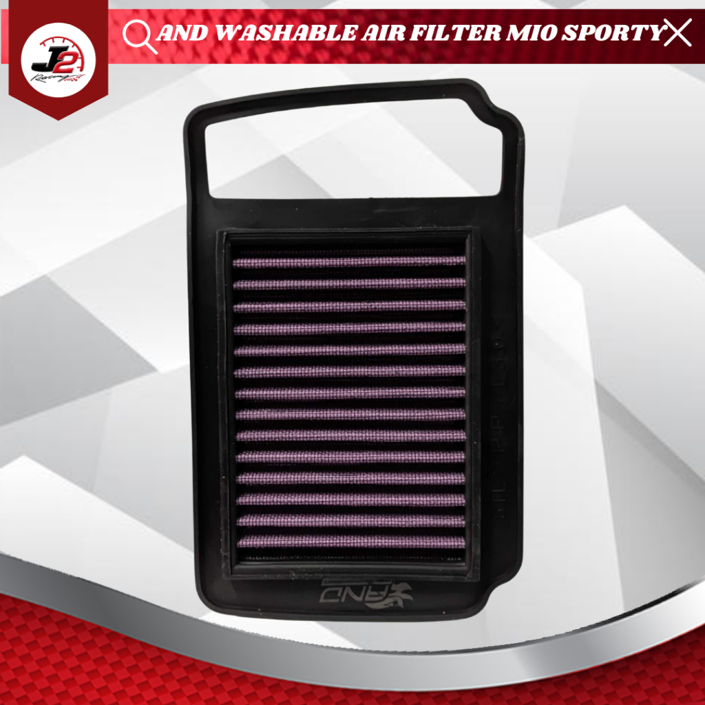 Motorcycle Washable Air Filter Mio Sporty | Shopee Philippines