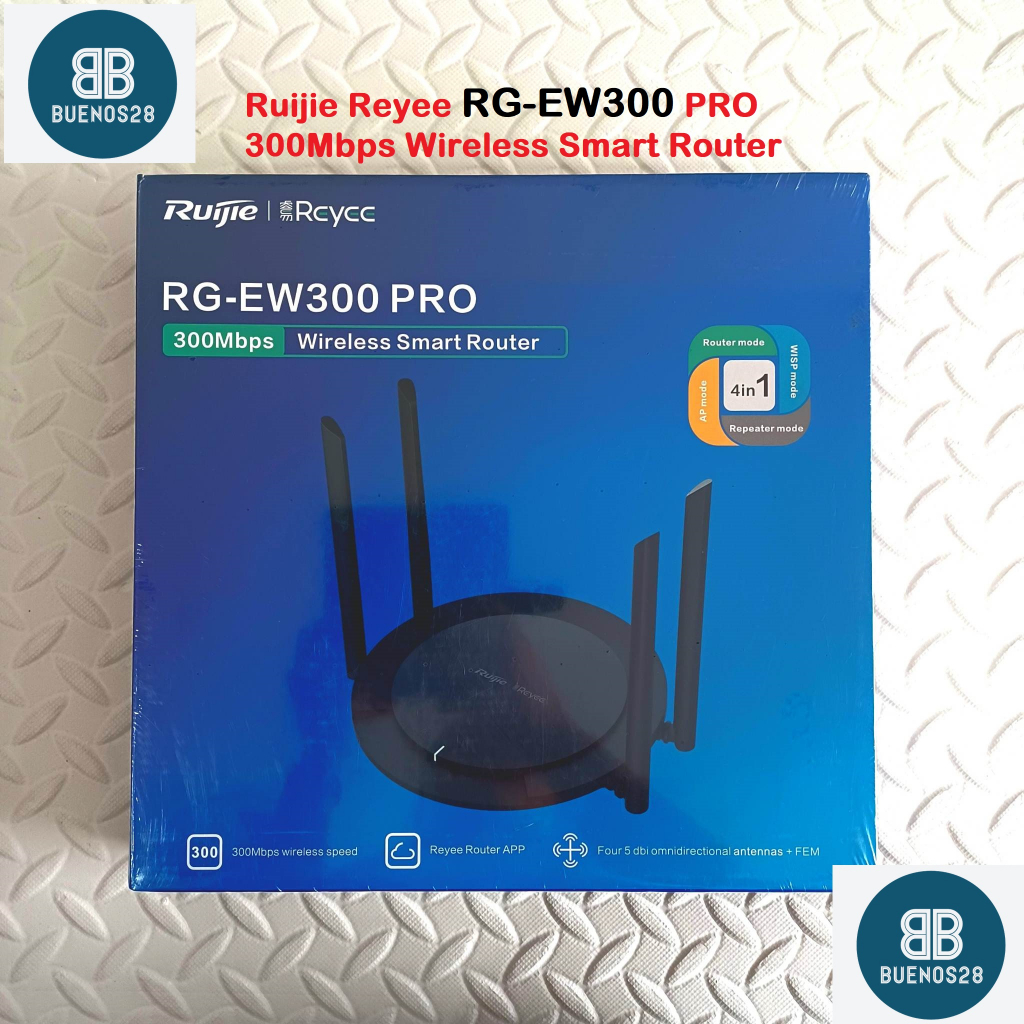 Ruijie Reyee RG-EW300 PRO 300Mbps Wireless Smart Router | Shopee Philippines