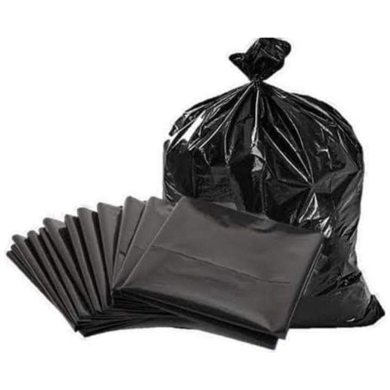 100 pcs per pack Garbage Bag Trash Bag | Shopee Philippines