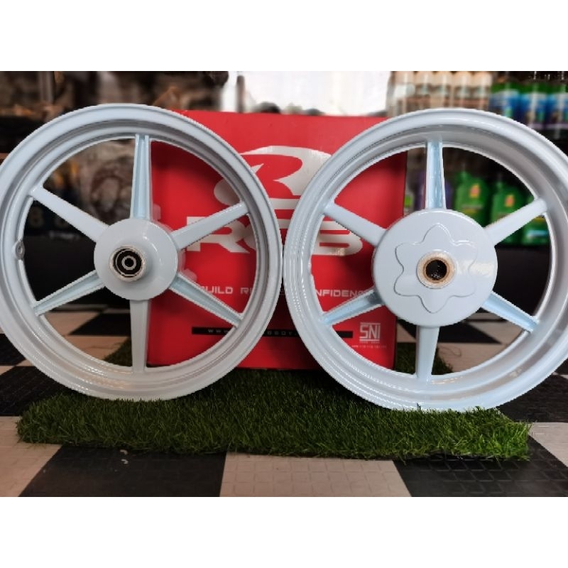 Rb6 Mags White For Aerox V1 & V2 | Shopee Philippines