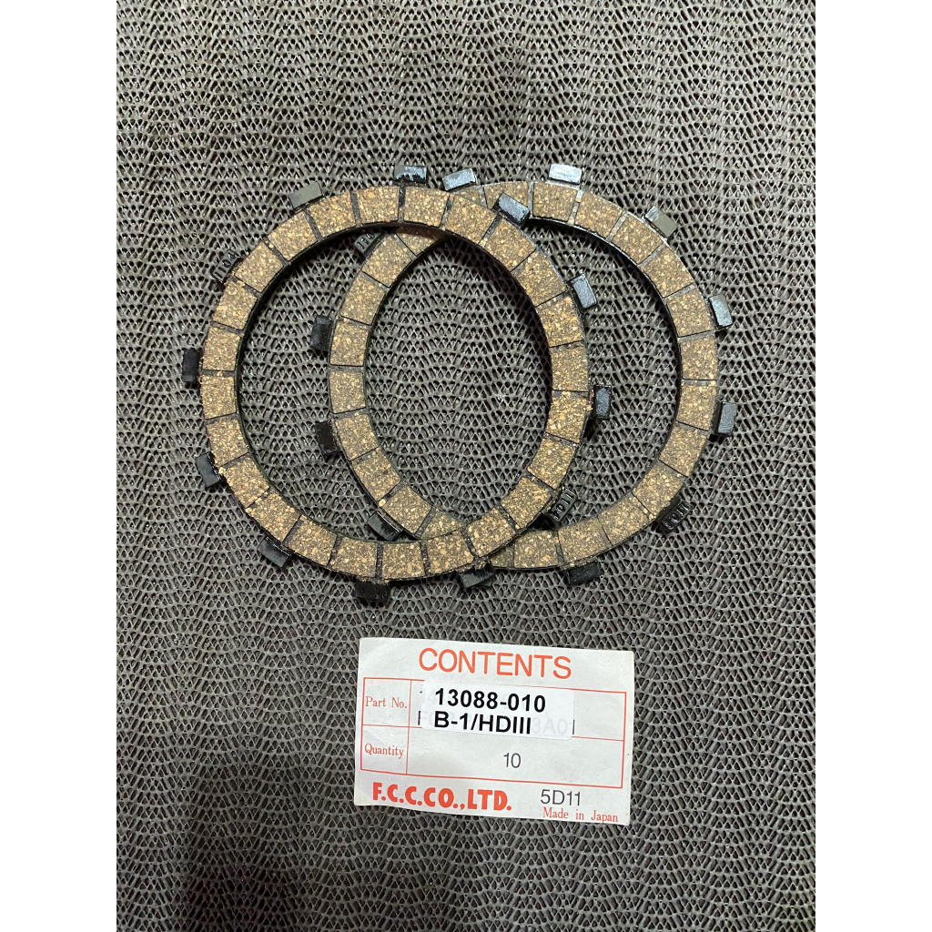 B1, HD3 FCC CLUTCH LINING (SOLD PER PIECE) (MADE IN JAPAN) | Shopee ...