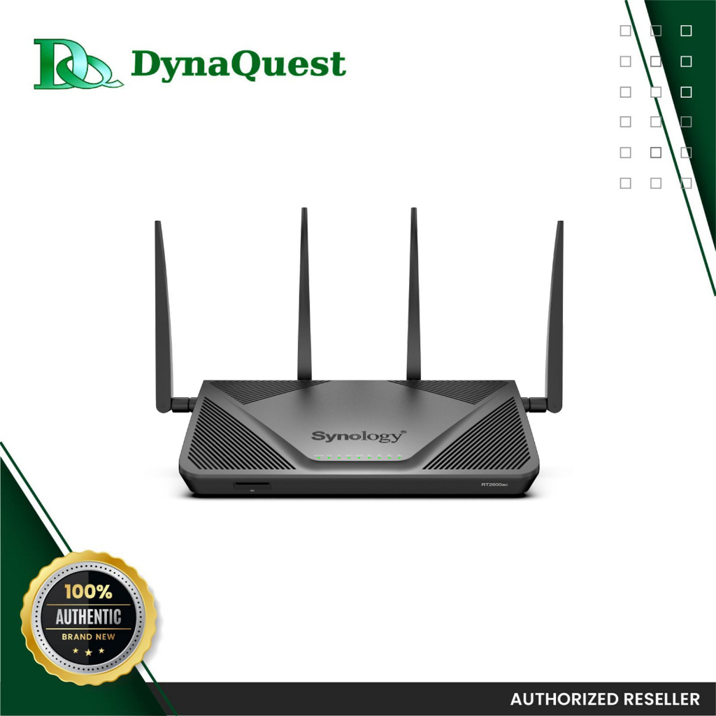 Synology RT2600ac 802.11AC Dual-Band MU-MIMO Router | Shopee Philippines