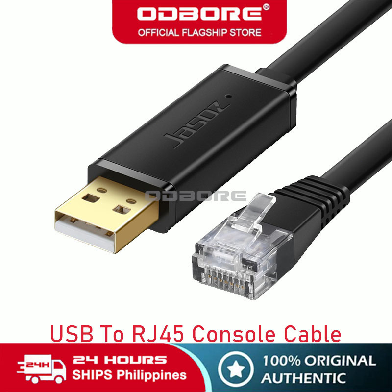 ODBORE USB To RJ45 Console Cable RS232 Serial Adapter For Cisco Router ...