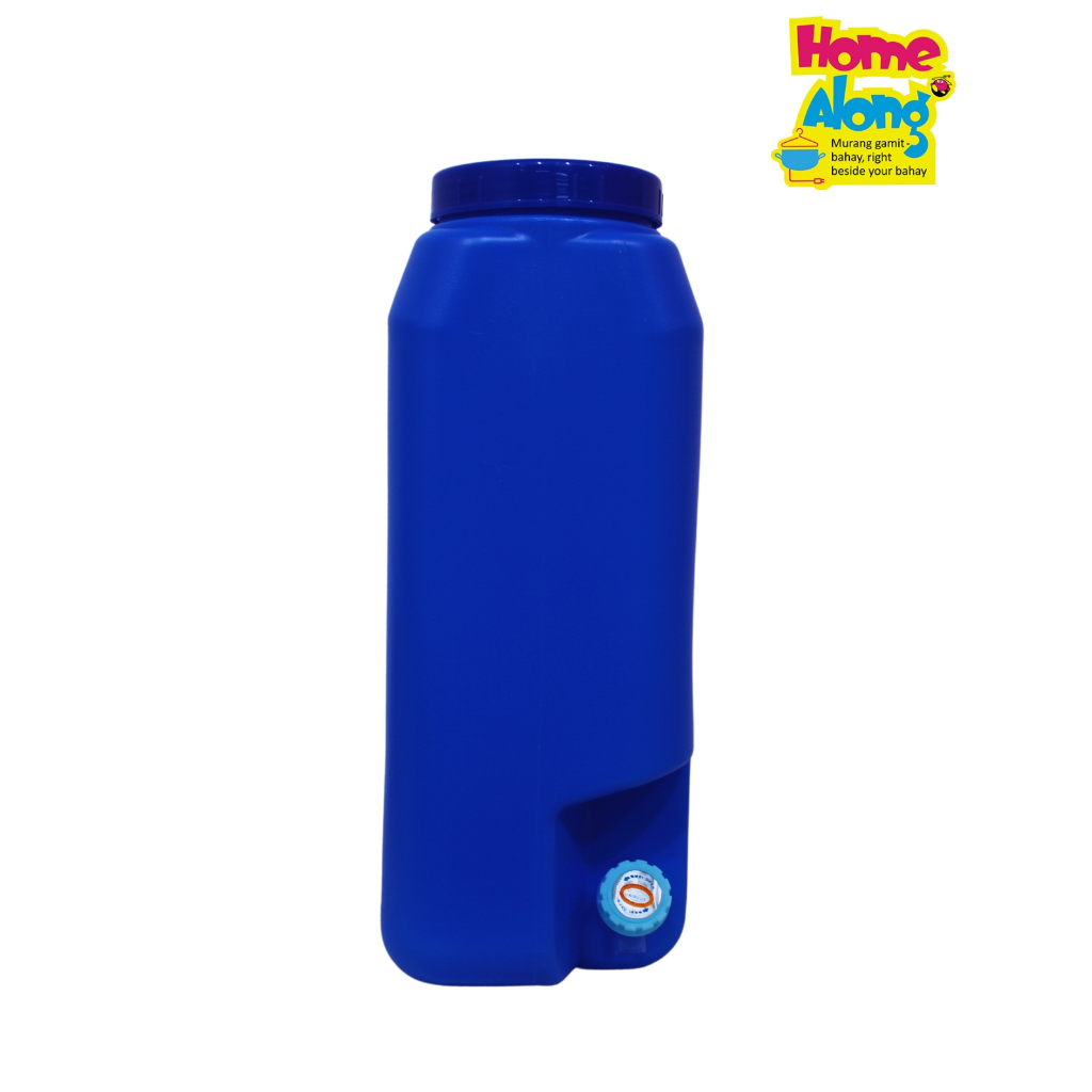 Gallon Blue Water Container with Faucet | Shopee Philippines