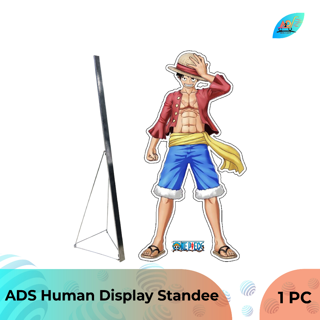 ADS Advertising Human Standee / Life size standee 2ft. x 4ft. and 2ft ...