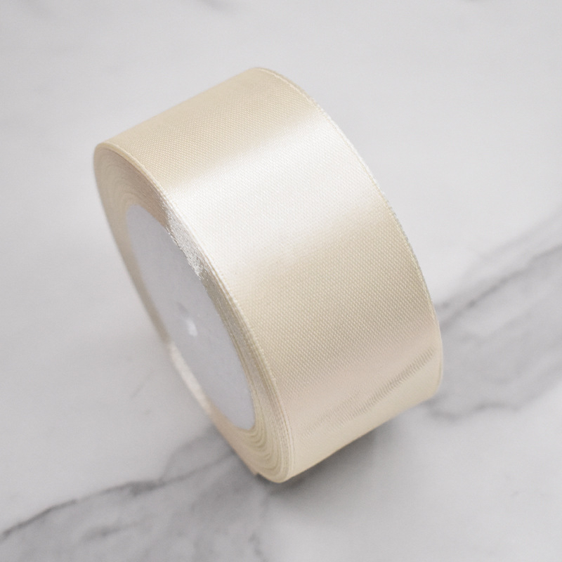 COD Various colors 25 yards/roll 4 cm ribbon satin ribbon decorative ...