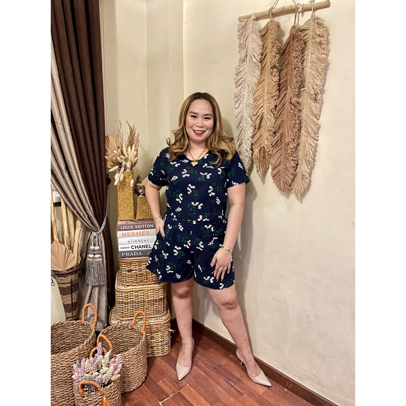 CHRISTA PLUS SIZE LINEN COORDS WITH POCKETS | RITCHROXRTWSHOP | Shopee ...