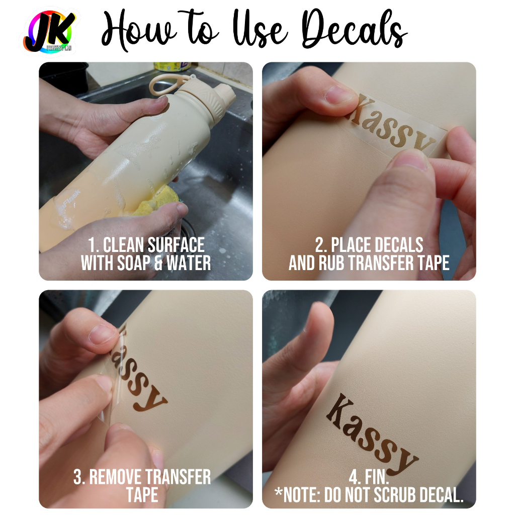 Personalized Pantry/ Name Vinyl Decals [1 PIECE] | Shopee Philippines