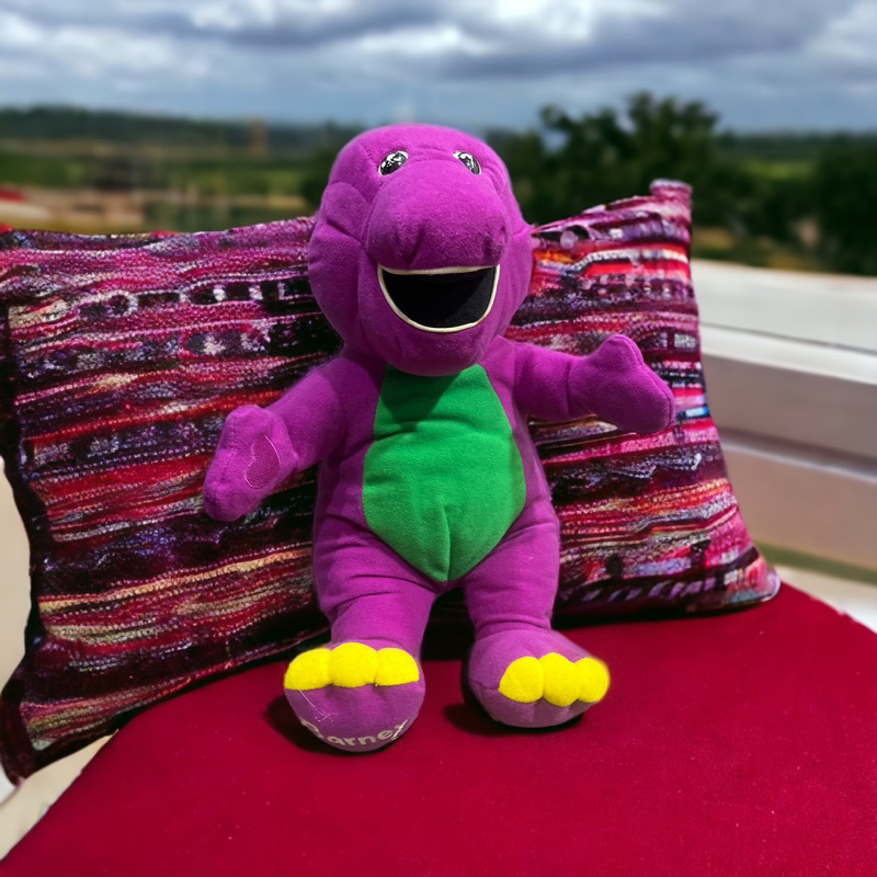 Vintage Talking Barney Playskool . | Shopee Philippines