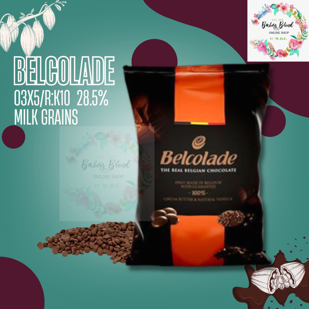 Belcolade Milk Chocolate Grains | Shopee Philippines
