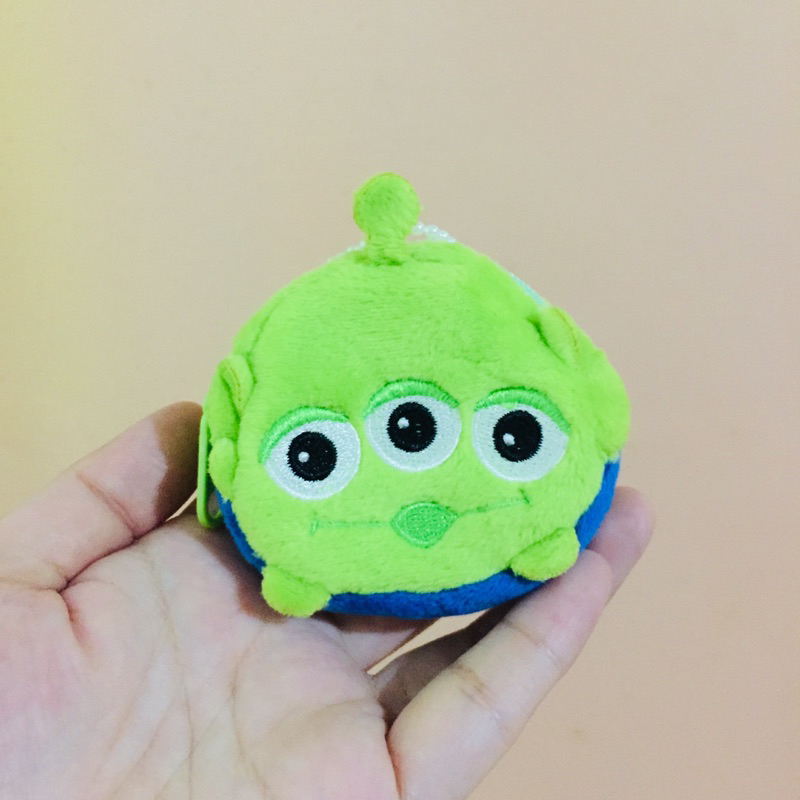 Toy Story 3-eyed Alien mini coin purse plush charm | Shopee Philippines