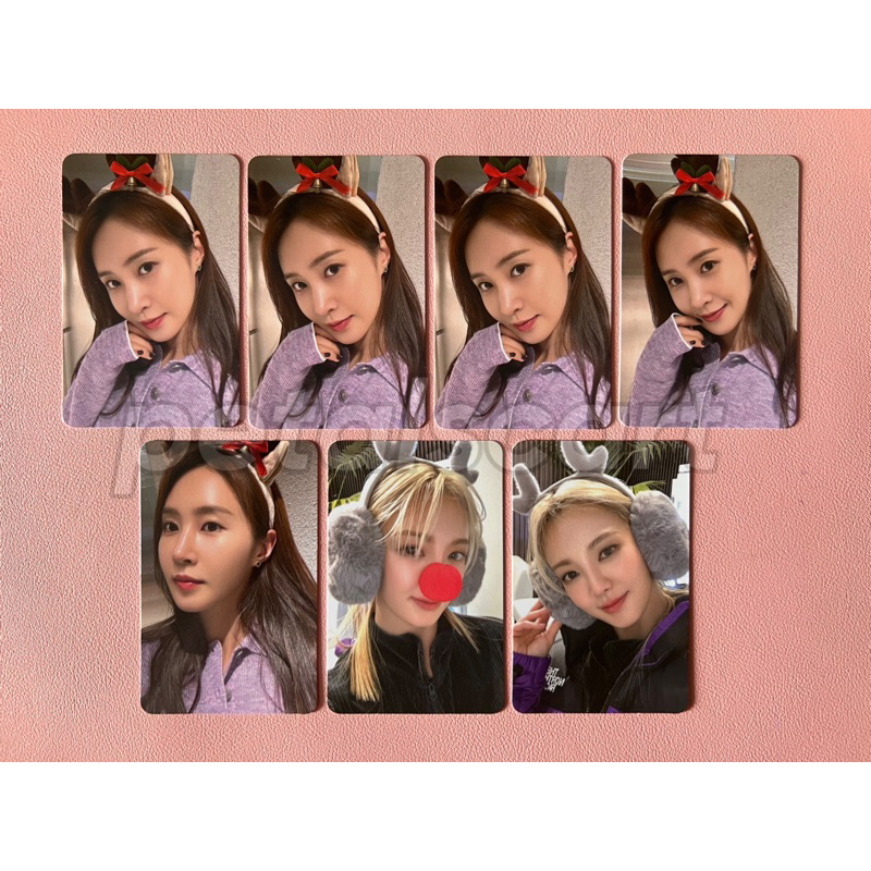 SNSD Girls Generation OHGG Yuri & Hyoyeon Pink Christmas Kwangya MD PC ...