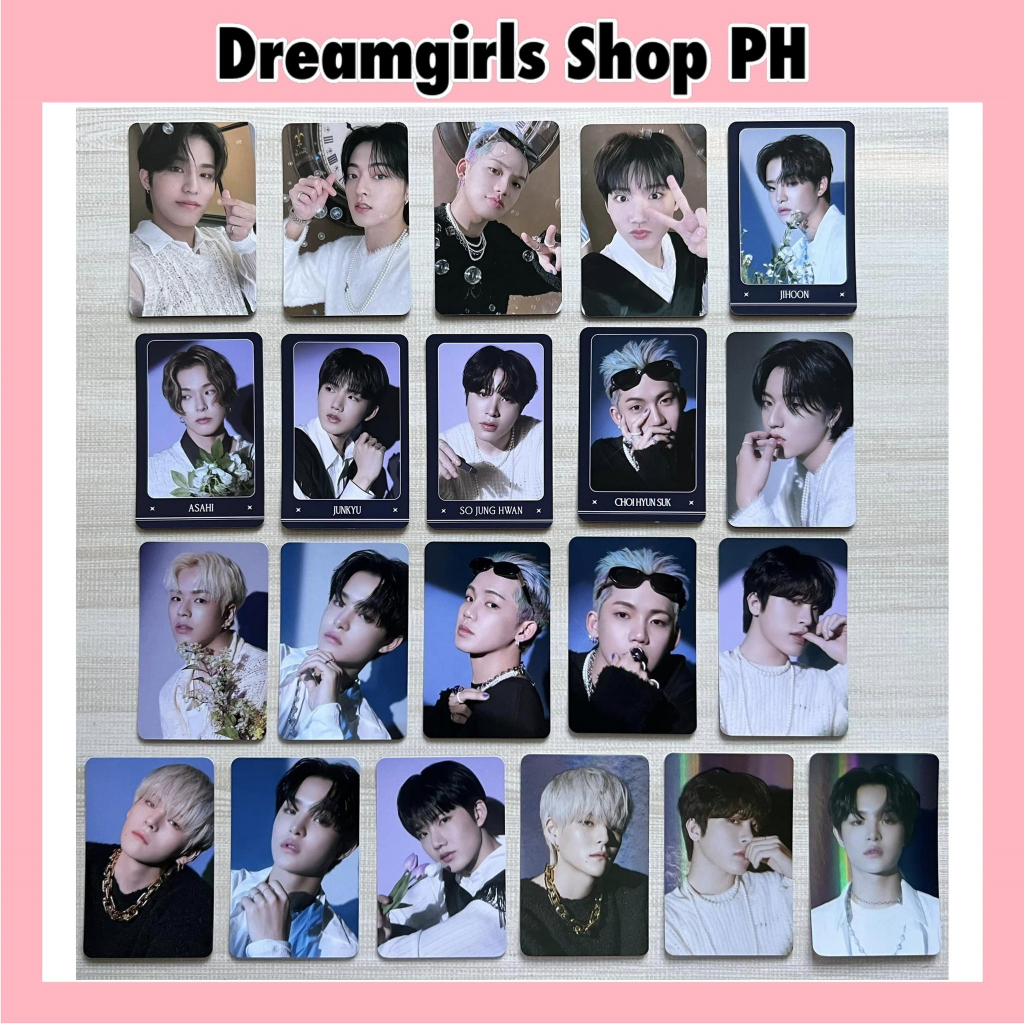 TREASURE Night Garden Trading Photocard PC Tingi Type 2 | Shopee ...
