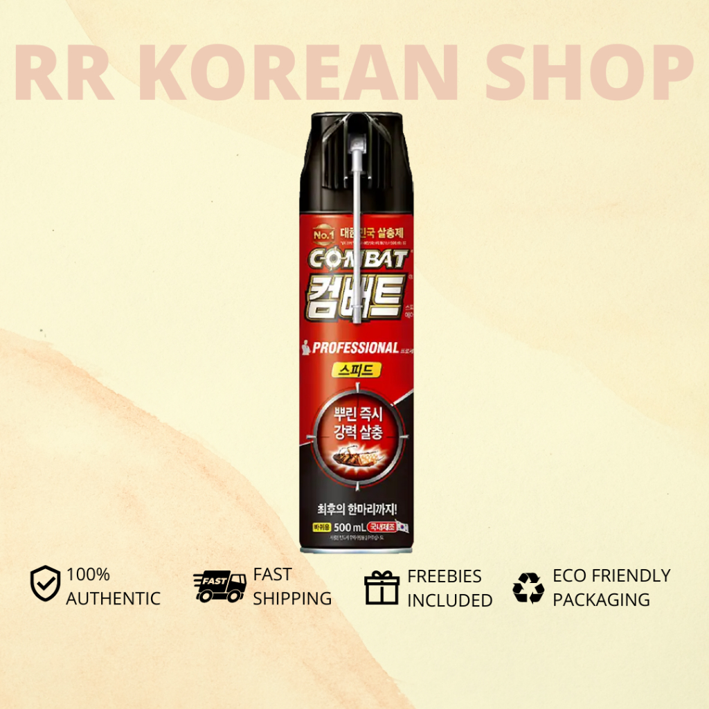 COMBAT Professional Cockroach Killer Spray 500mL (Korea) | Shopee ...