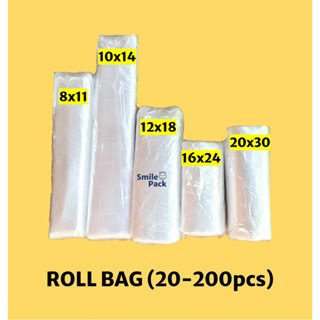 HD Plastic Labo / Roll Bag Supot - 8x11 10x14 12x18 16x24 20x30 for ...