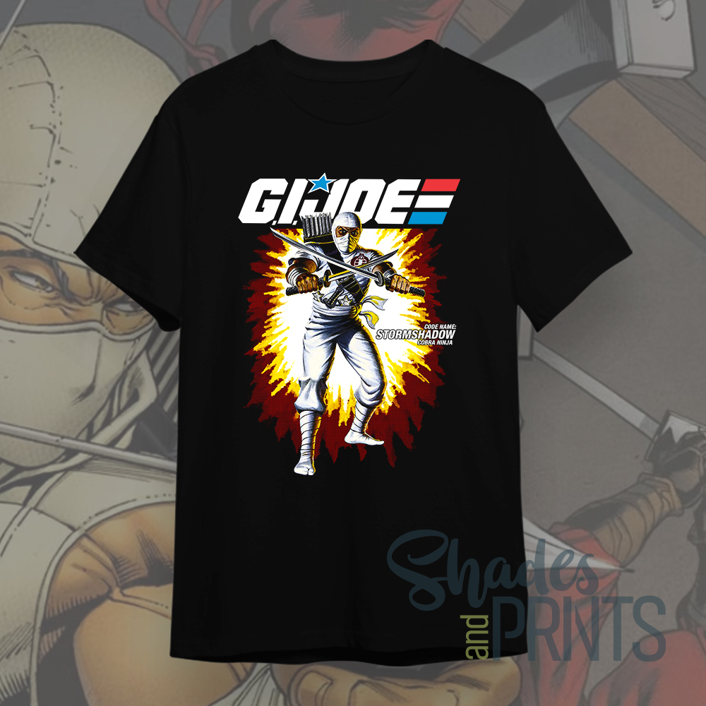 Storm Shadow Cobra G.I. Joe Retro 80s Cartoons Anime Customized Shirt ...