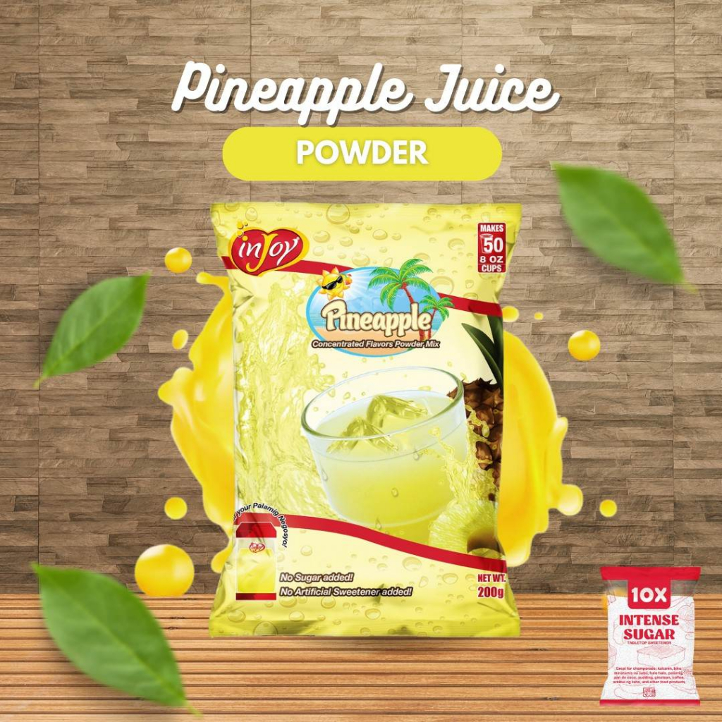 inJoy Pineapple Powder Mix with Intense Sugar | Shopee Philippines