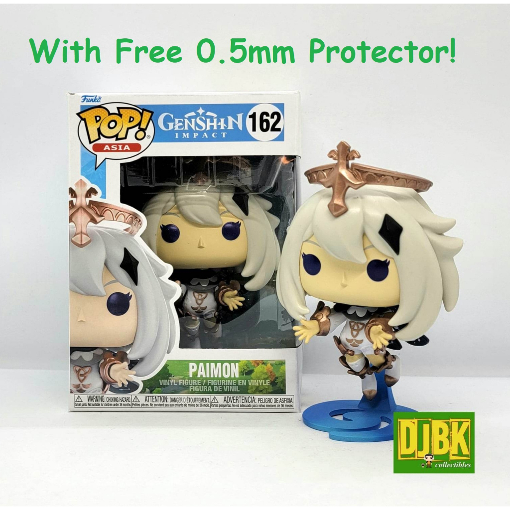 Funko Pop Genshin Impact - Paimon 162 w/ Free 0.5mm Protector! | Shopee ...