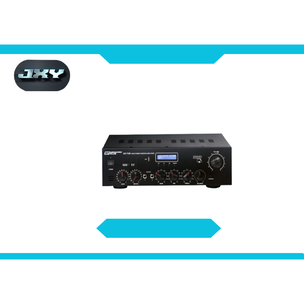 MP Megapro Plus GX7 UB High Power Videoke Amplifier (800WX2) | Shopee ...