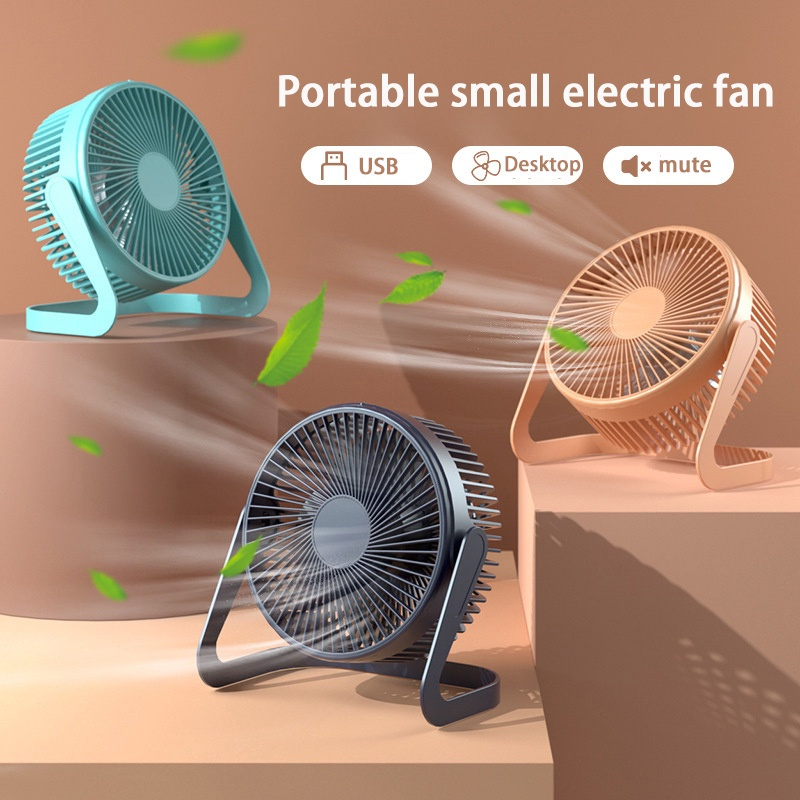 Small Mini Desk fan Plug-in Mini Desktop Office Fan | Shopee Philippines