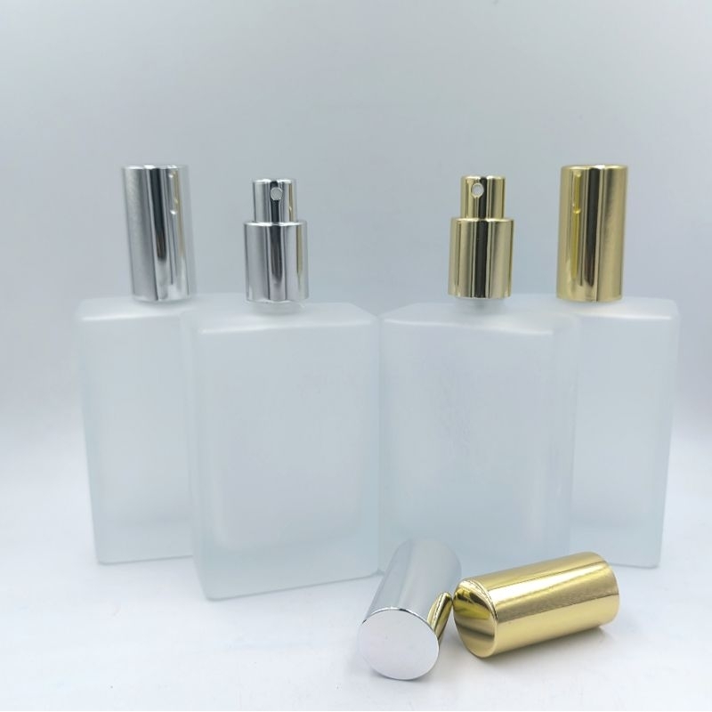 Spray glass bottle rectangle 100ml | Shopee Philippines