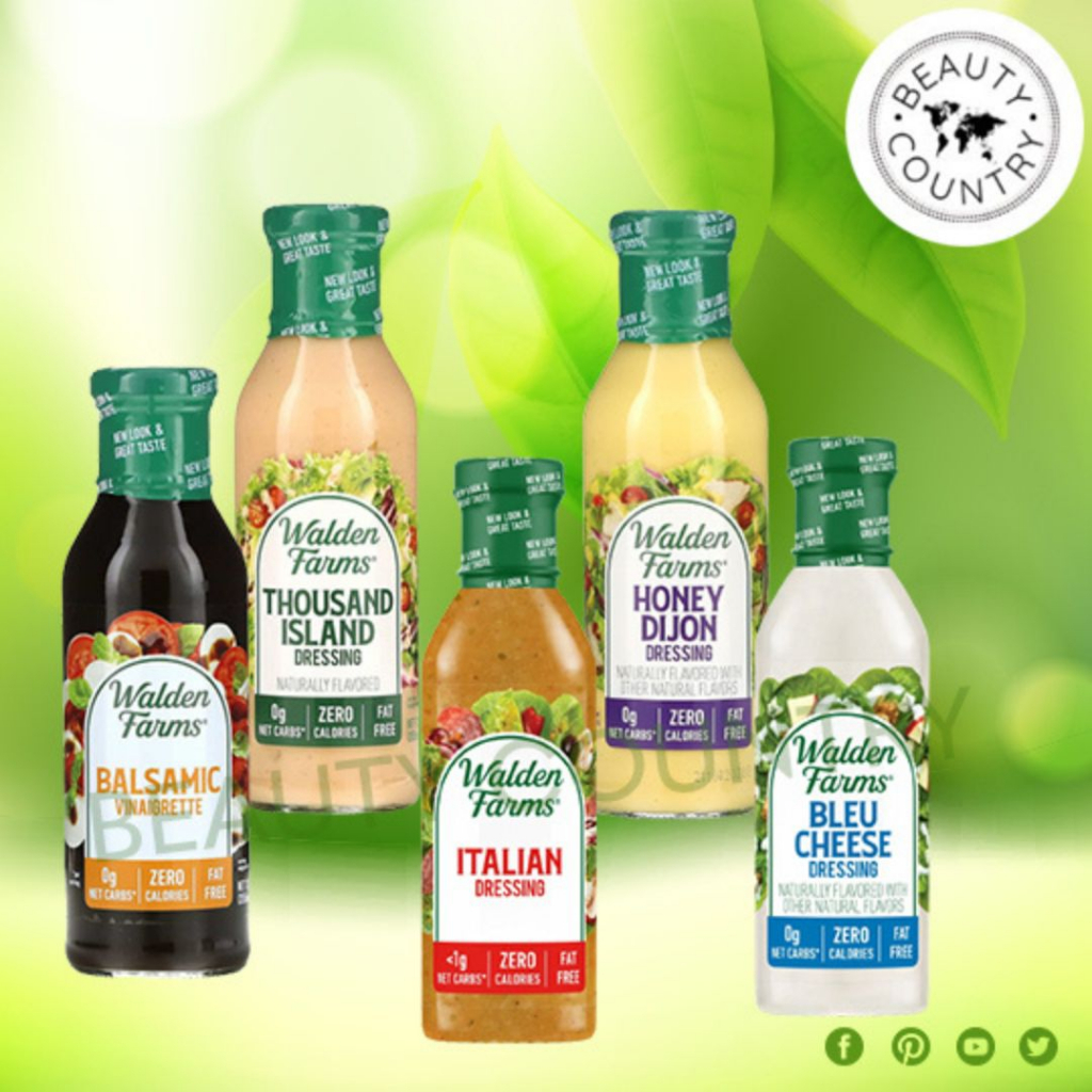 Beauty Country | Walden Farms Asian, Italian, Bleu Cheese, Caesar ...