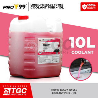 Pro 99 Long Life Antifreeze Coolant Ready to use Anti-Freeze Pink 10L | Shopee Philippines