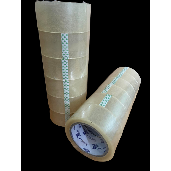 6 ROLLS PACKAGING TAPES 50M/100M/200M/300M BIG ROLLS ADHESIVE TAPES ...