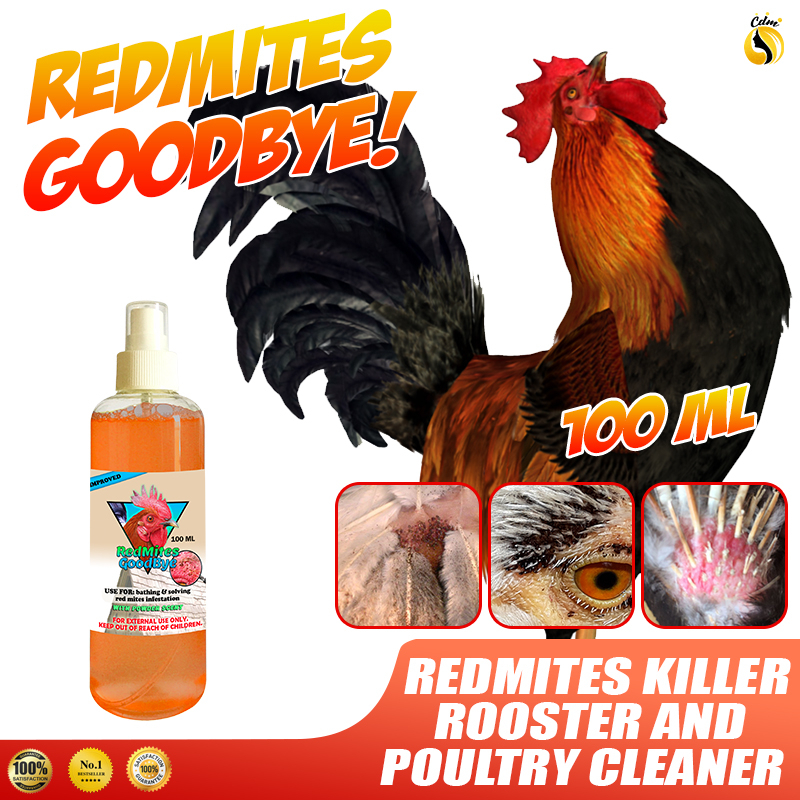 Redmites Goodbye Spray 100ml Natural Rooster Redmites Killer Pamatay ...