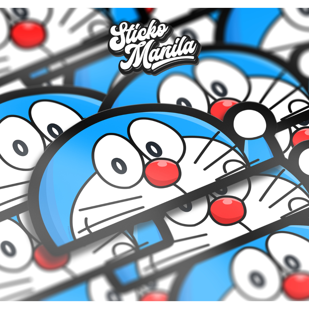 Sticko Manila : Doraemon - Doraemon (Peeker) | Shopee Philippines
