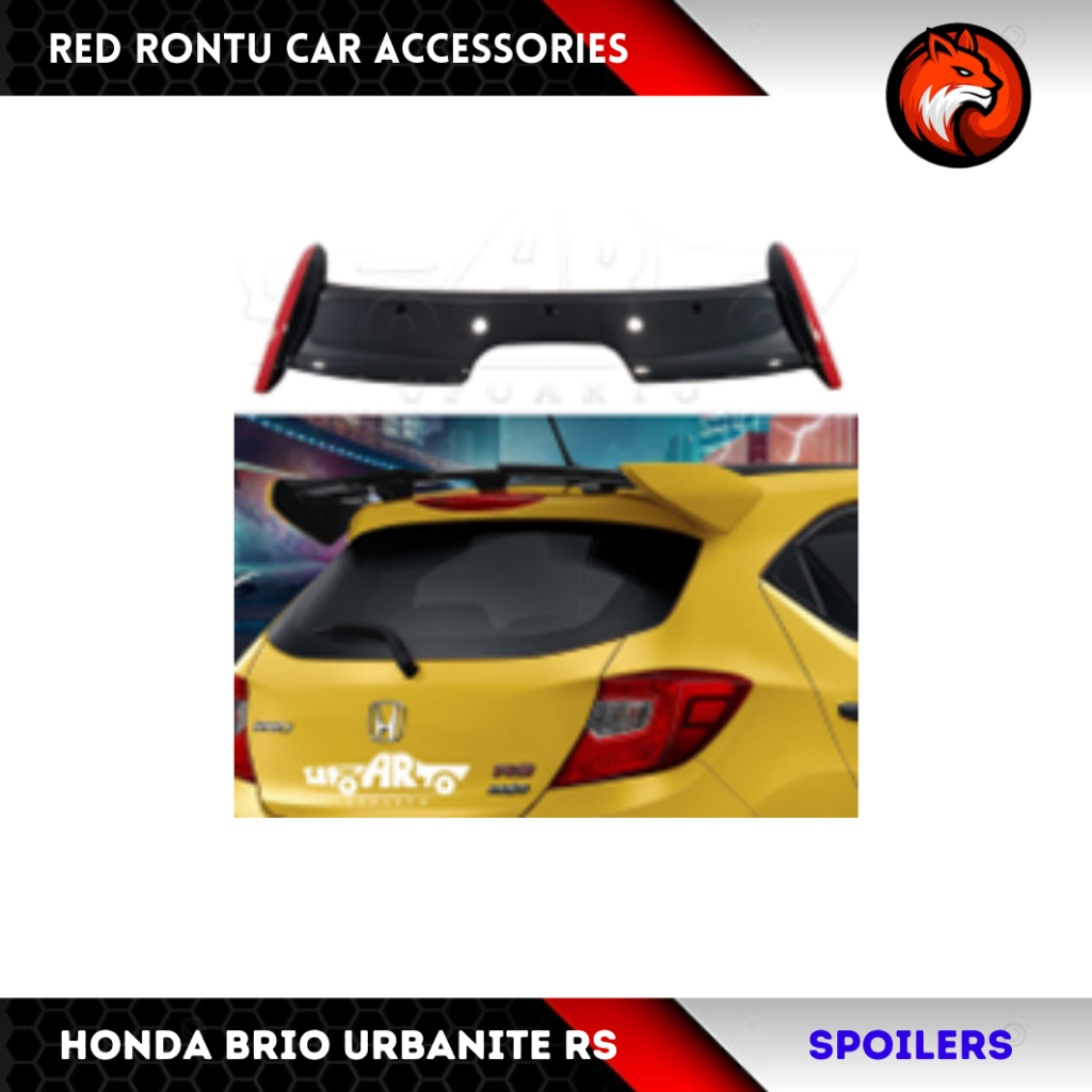 2018-2022 Honda Brio Gen2 RS Urbanite Spoiler - Rear Wing - Body Kit ...
