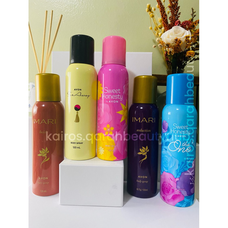 Avon Imari Seduction , velvet , eclipse, Bold, original Body Spray ...