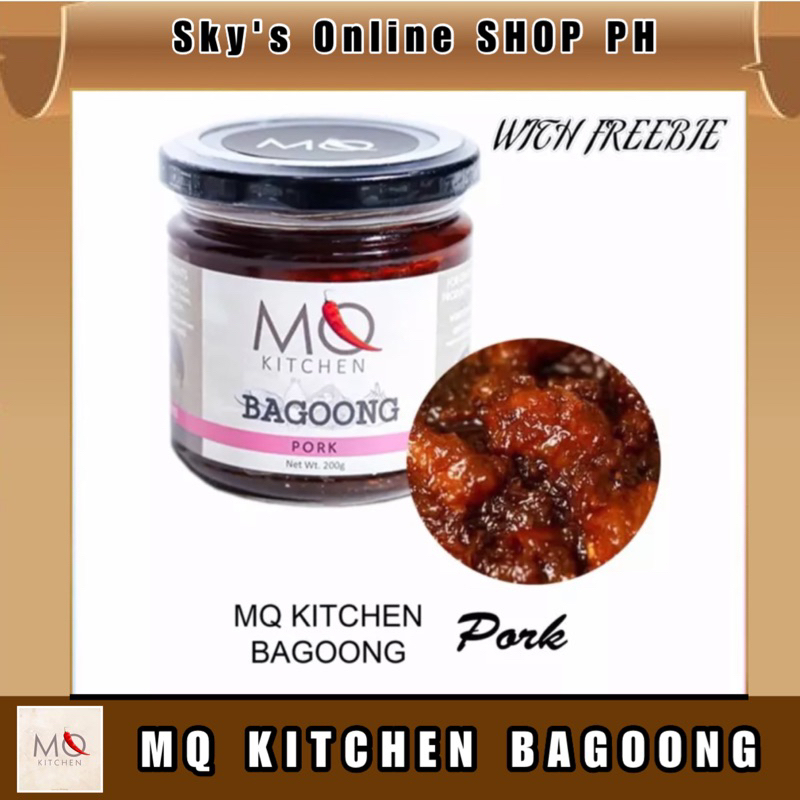 MQ Kitchen Bagoong Pork | Shopee Philippines