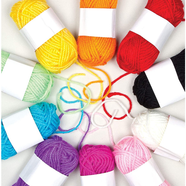 FELICE NEW COD! Bright Colored Craft Yarn, Knitting Yarn for Arts and ...