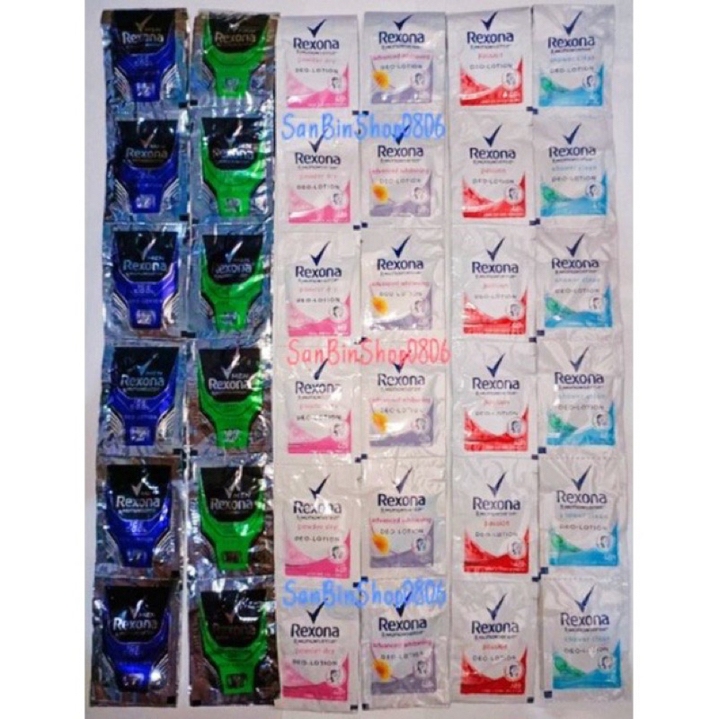 REXONA SACHETS 12 pcs for 25 pesos | Shopee Philippines